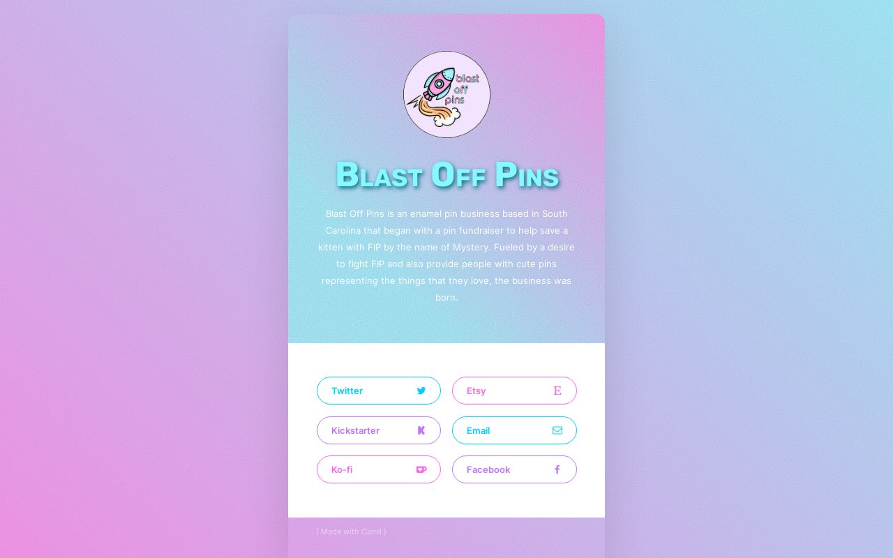 Blast Off Pins Links